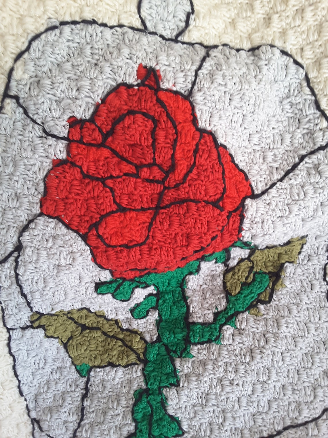Rose Blanket Crochet Pattern Only - Etsy