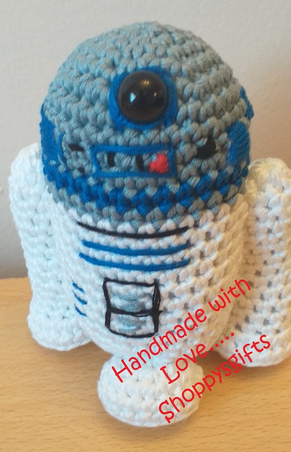 Droid Amigurumi Crochet Pattern Only US Terminology | Etsy