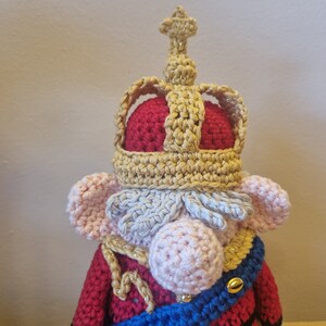 KING CHARLES 111 Coronation Gonk - Crochet Pattern Only - US ...