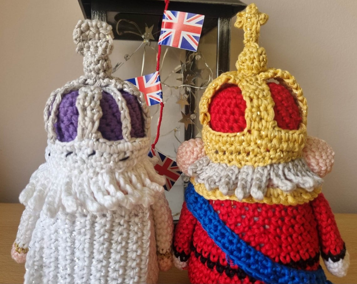 QUEEN CAMILLA Coronation Gonk - Crochet Pattern Only - US Terminology ...