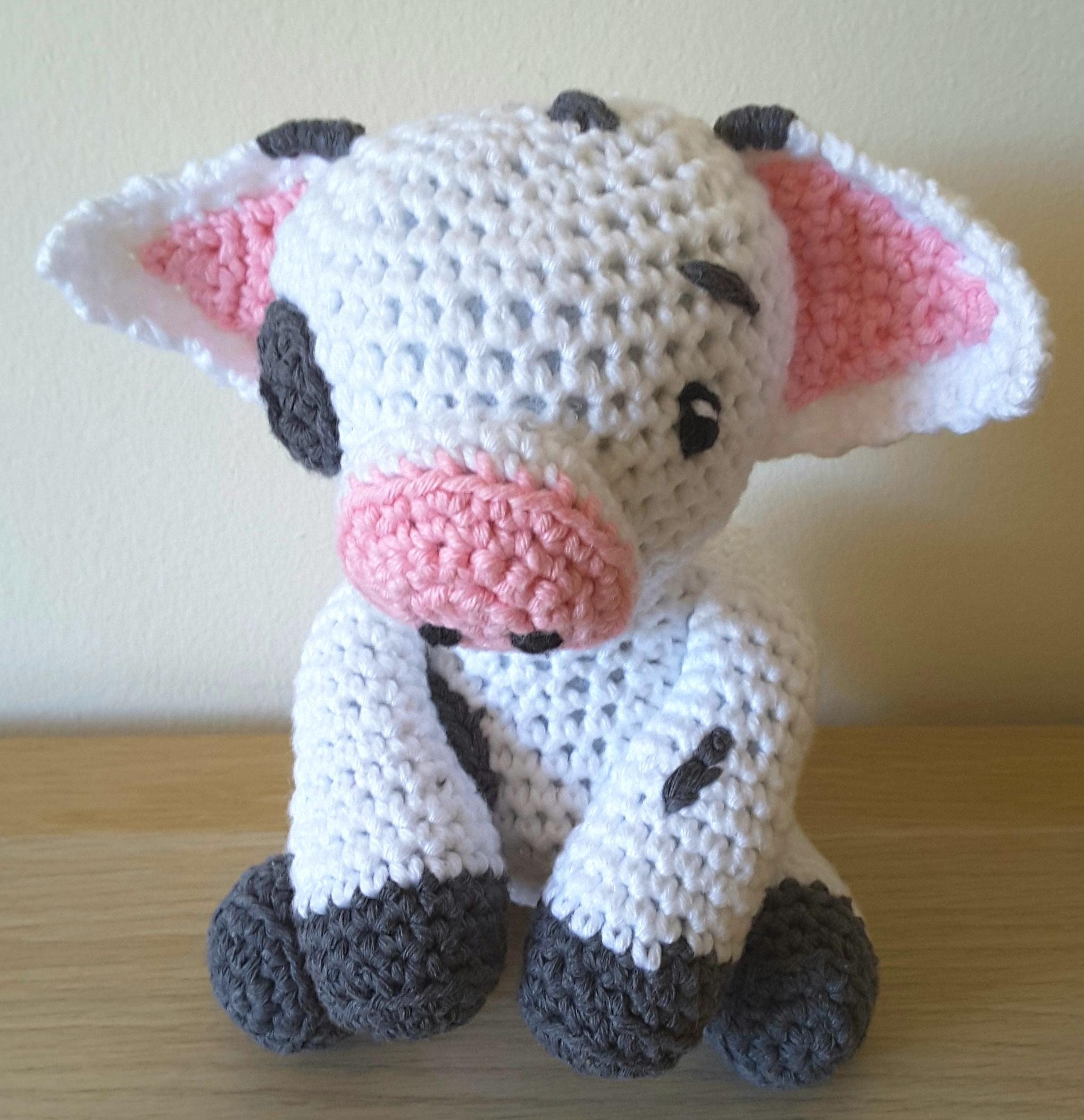 Little White Pig - Crochet Pattern Only- Digital Download - Etsy
