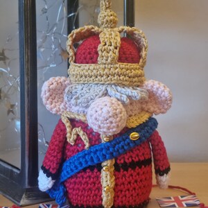 KING CHARLES 111 Coronation Gonk Crochet Pattern Only US Terminology ...