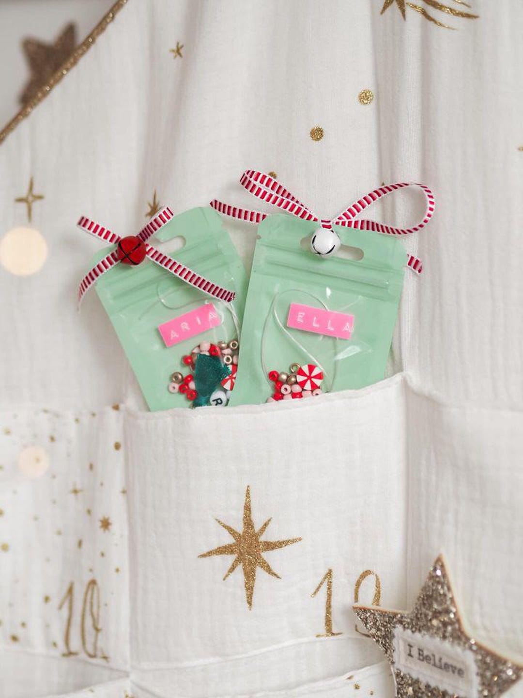 Christmas Diy Bracket Kit, Make Your Own Bracelet Kit, Personalised DIY ...