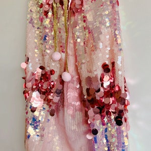 Rose Gold Sequin Cape, Shimmer Princess Cape, Accessories - Etsy