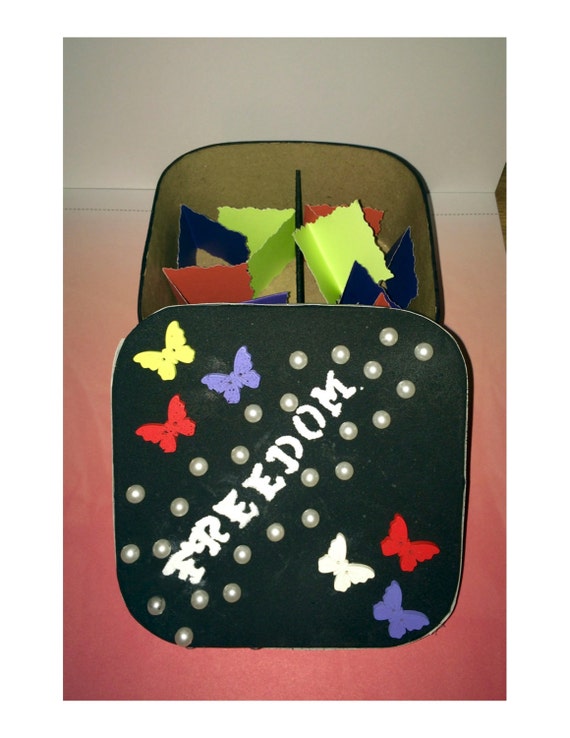 Items similar to Thought Exchange Freedom Butterfly Box on Etsy