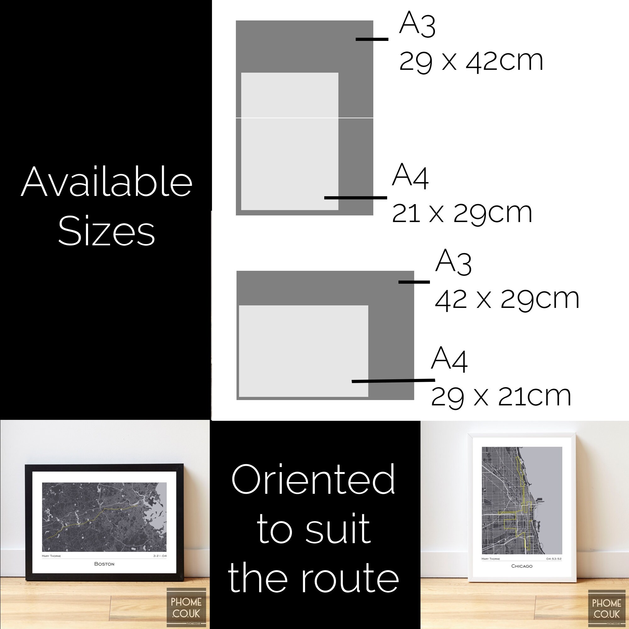 GPX Mapmyrun Strava Print Route Map Print Gift for - Etsy UK