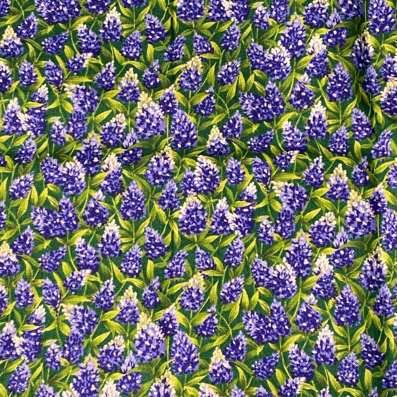 Bluebonnet Fabric - Etsy
