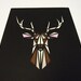 A4 Hand Cut Stag Paper Cut - Etsy