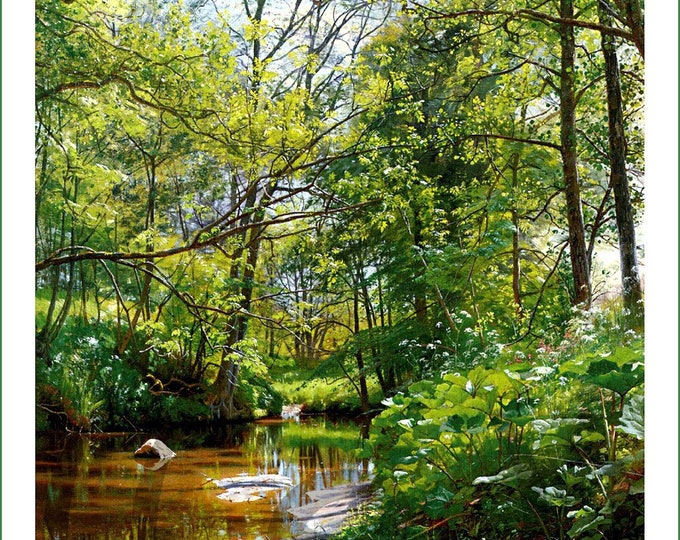 Fabric Panel - Peder Mork Monsted (19). for Sewing, Patchwork, Quilting ...