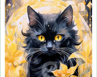 Fabric Panel DI 133 Cats. for Sewing, Patchwork, Quilting. Fabric ...