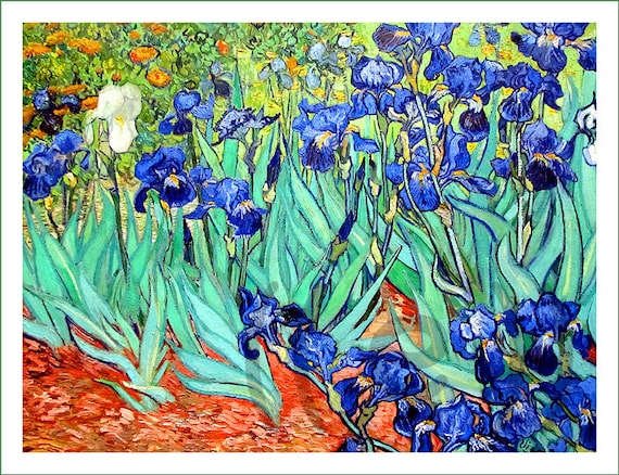 Fabric Panel Vincent Van Gogh 1. for Sewing Patchwork | Etsy