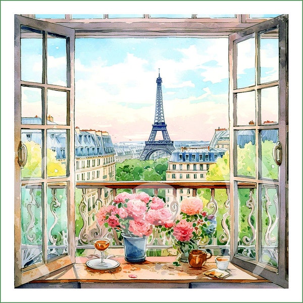 Paris Quilt Panel - Etsy