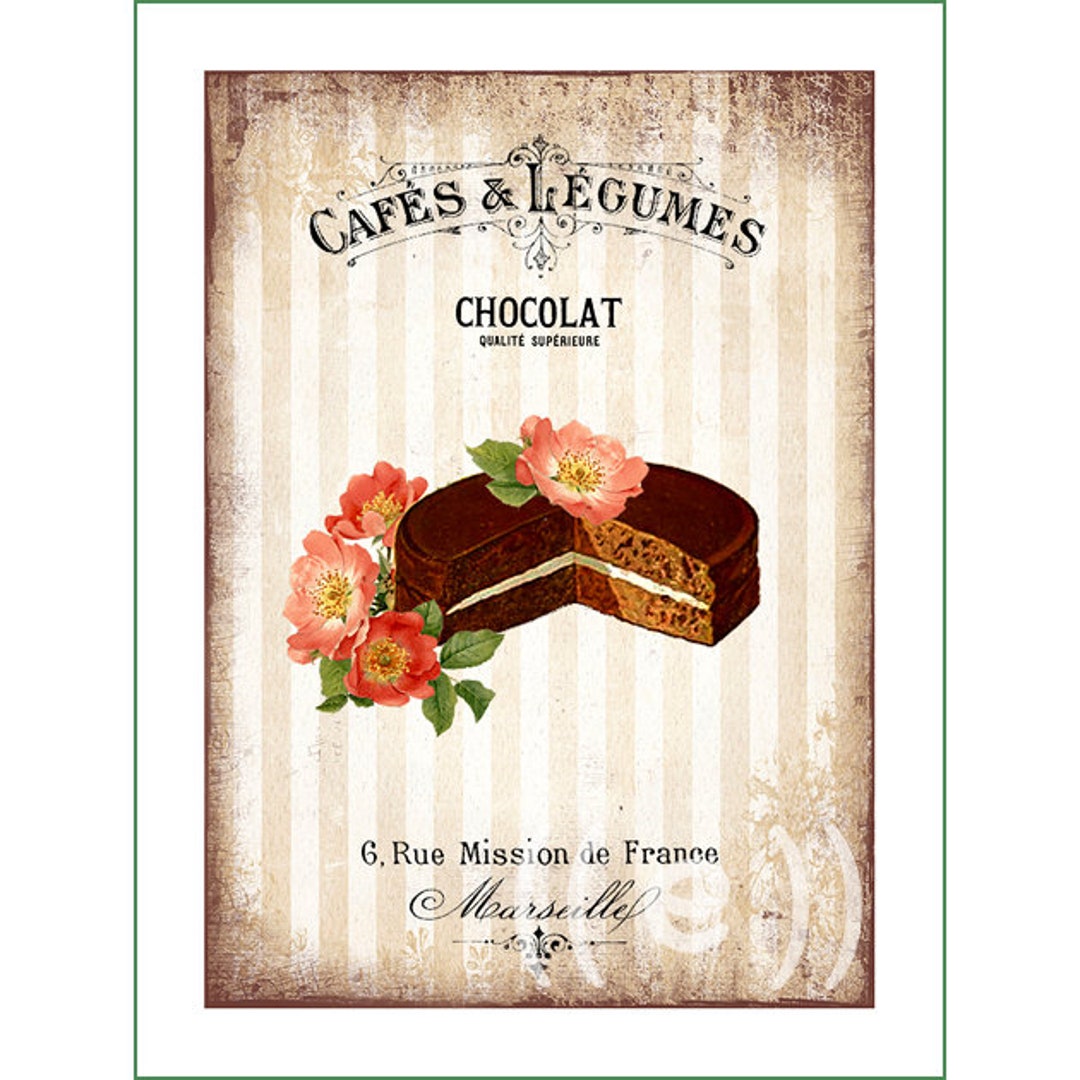 Fabric Panel - Vintage Collage (24). for Sewing, Patchwork, Quilting ...