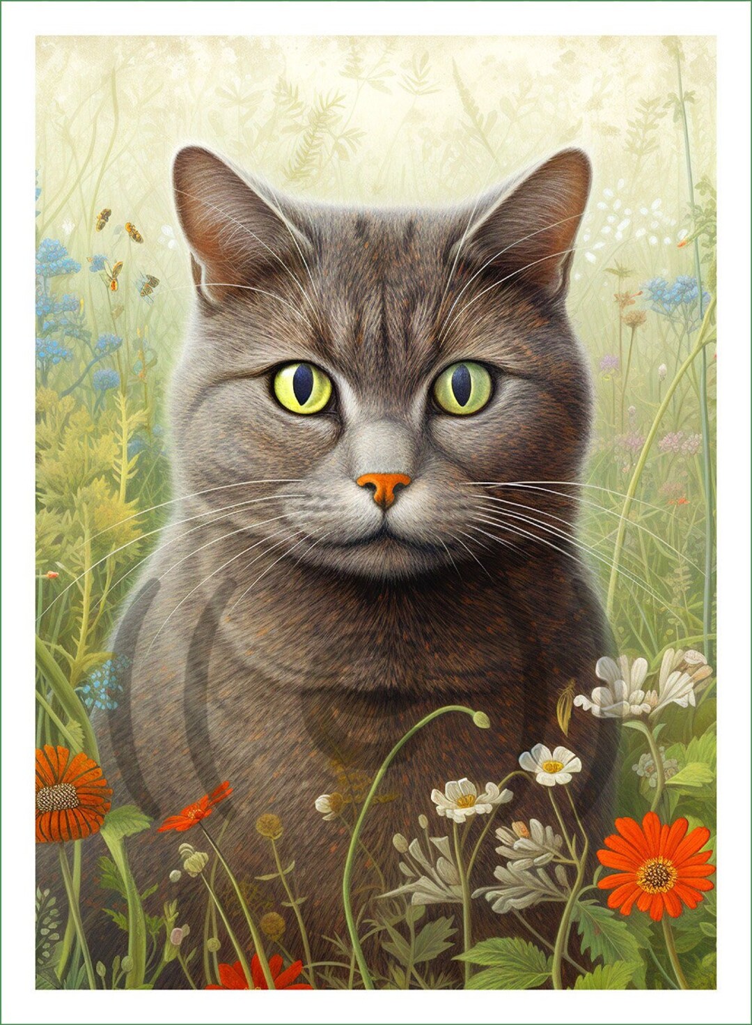 Fabric Panel - DI (124) - Cats. for Sewing, Patchwork, Quilting. Fabric ...