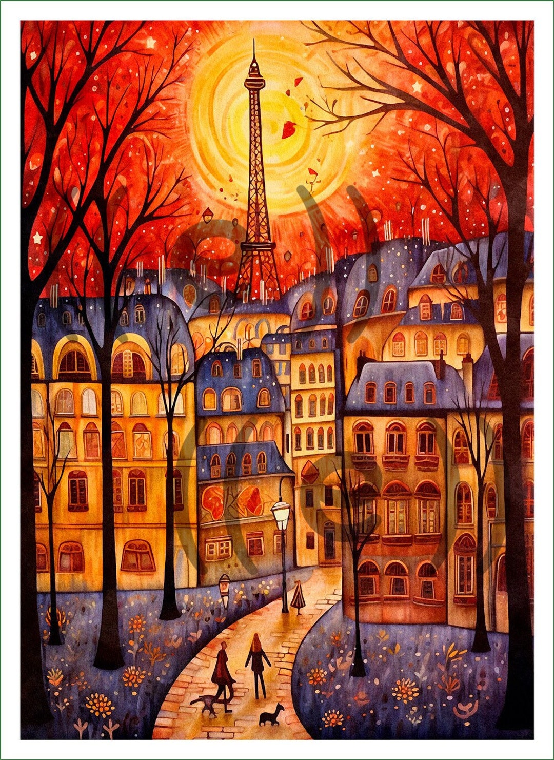 Fabric Panel - DI (7) - World Cities - Paris - France. for Sewing ...