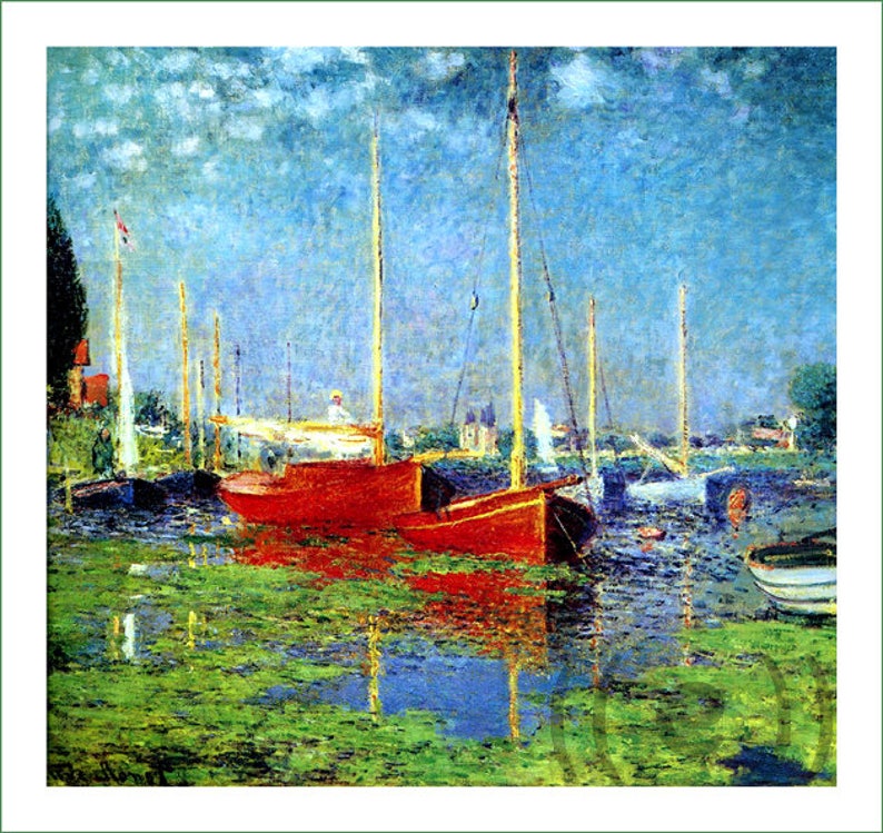 Fabric Panel Claude Monet 11. for Sewing Patchwork - Etsy