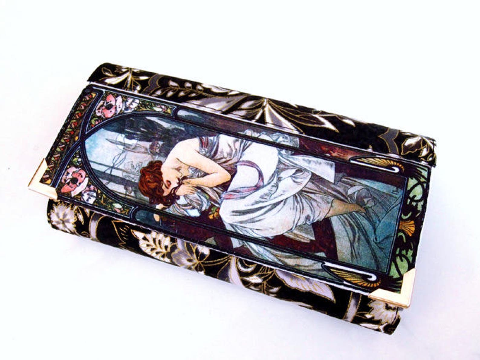 Fabric Panel - Alphonse Mucha (36). for Sewing, Patchwork, Quilting ...