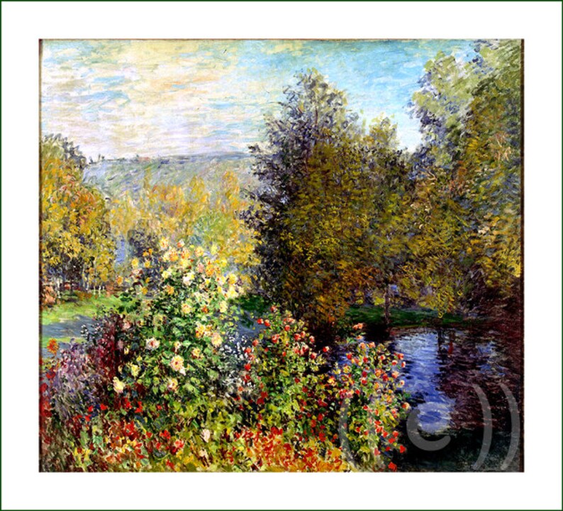 Fabric Panel Claude Monet 5. for Sewing Patchwork - Etsy