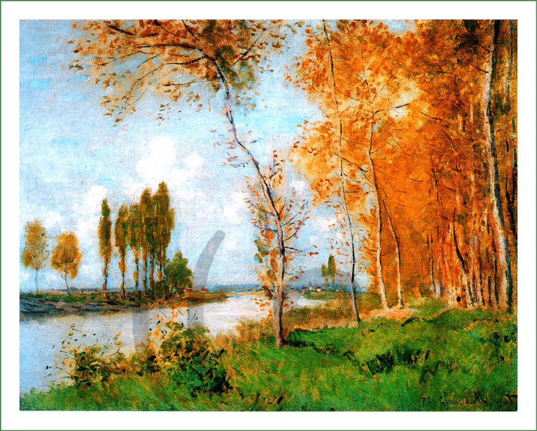 Fabric Panel Claude Monet 45. for Sewing, Patchwork, Quilting. Fabric ...