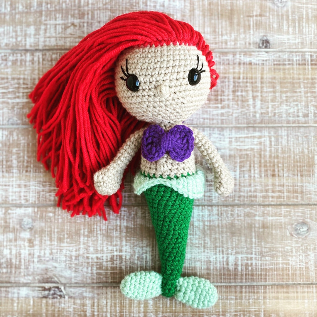 Mermaid Toy, Toy Plushie, Mermaid Stuffy, Amigurumi - Etsy