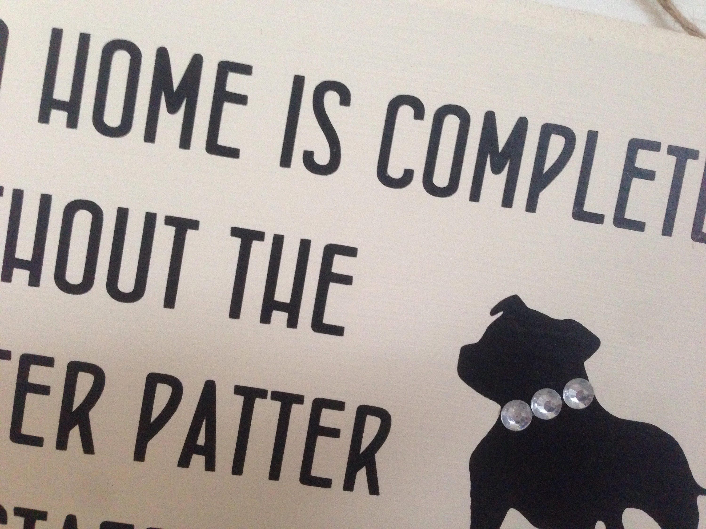 Staffy Lover Gift Dog Lover Sign Staffy Quote Gift for a - Etsy UK