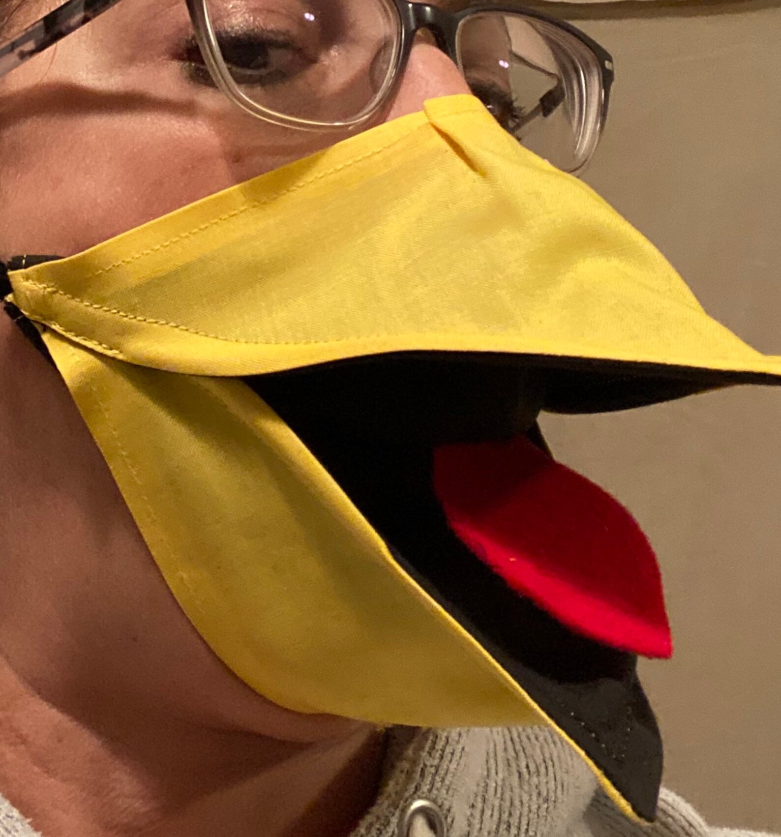 Moving/Talking Bird Beak Mask Fun Mask moves w/ your mouth and | Etsy