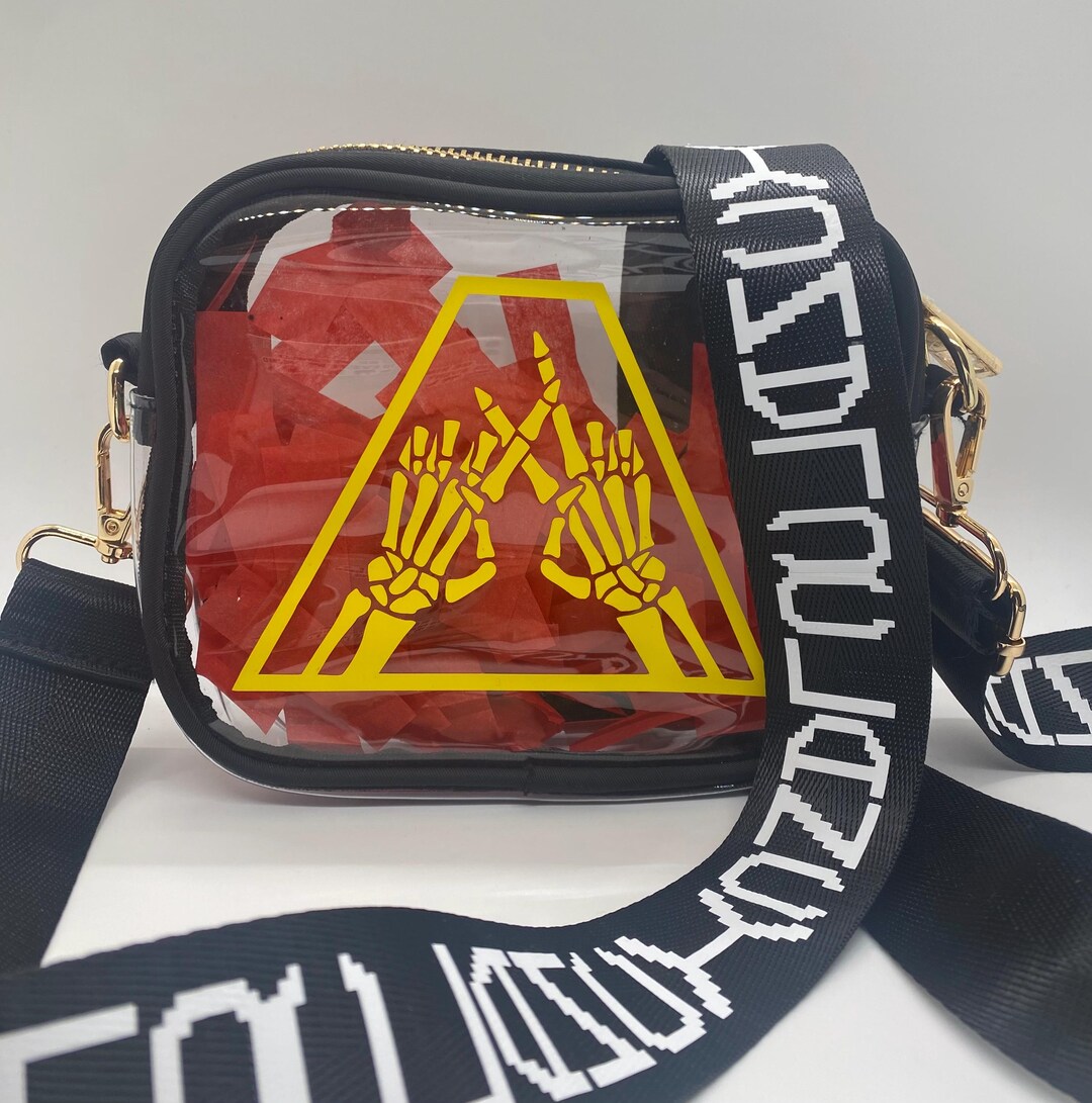 Twenty One Pilots Clear Crossbody Stadium Bag With Clancy Stole Design ...