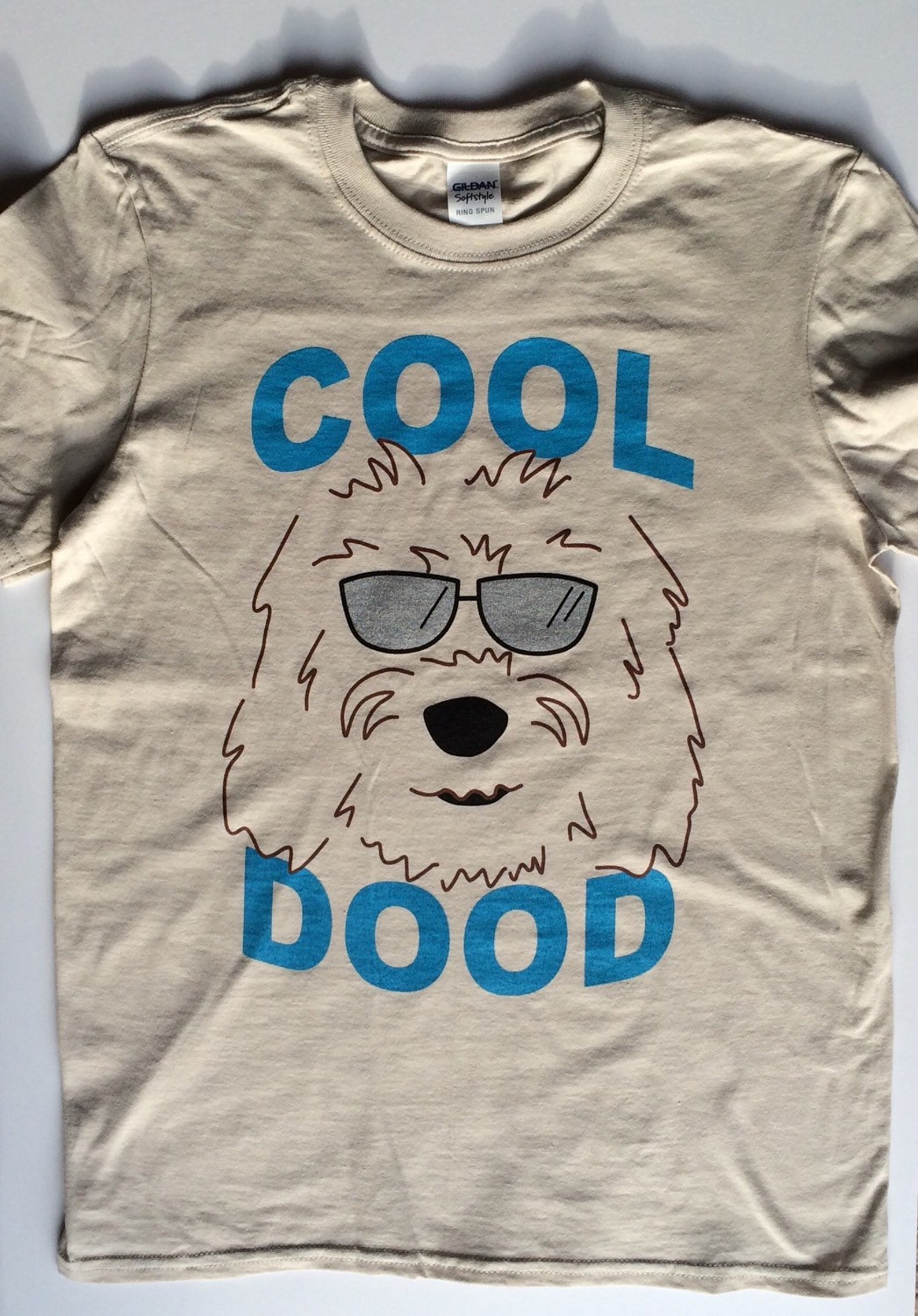 T-shirt "cool Dood" Goldendoodle - Labradoodle Dog Design - Etsy