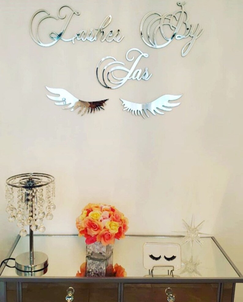 Business Logo Mirror Sign for Indoor Wall Decoration - Etsy