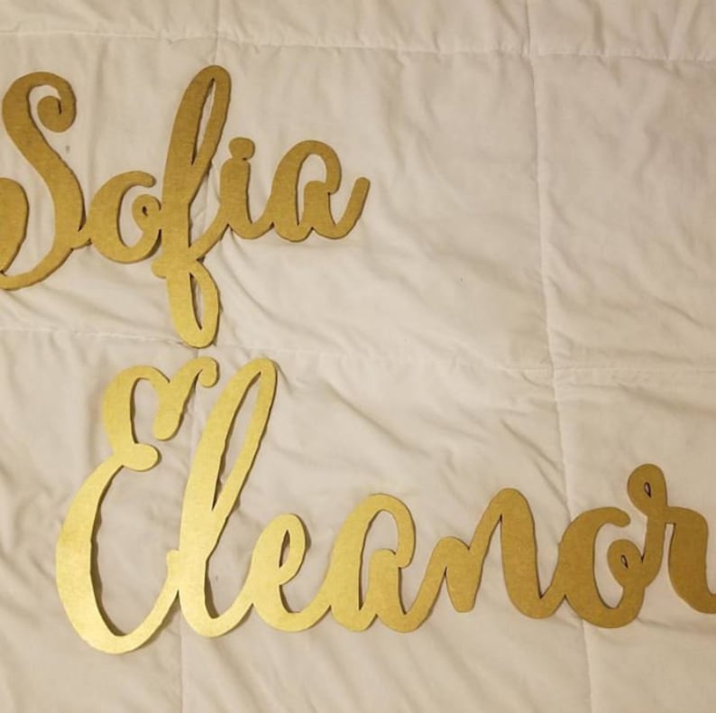 Twin Name Signs for Baby Room or Kids Room - Etsy