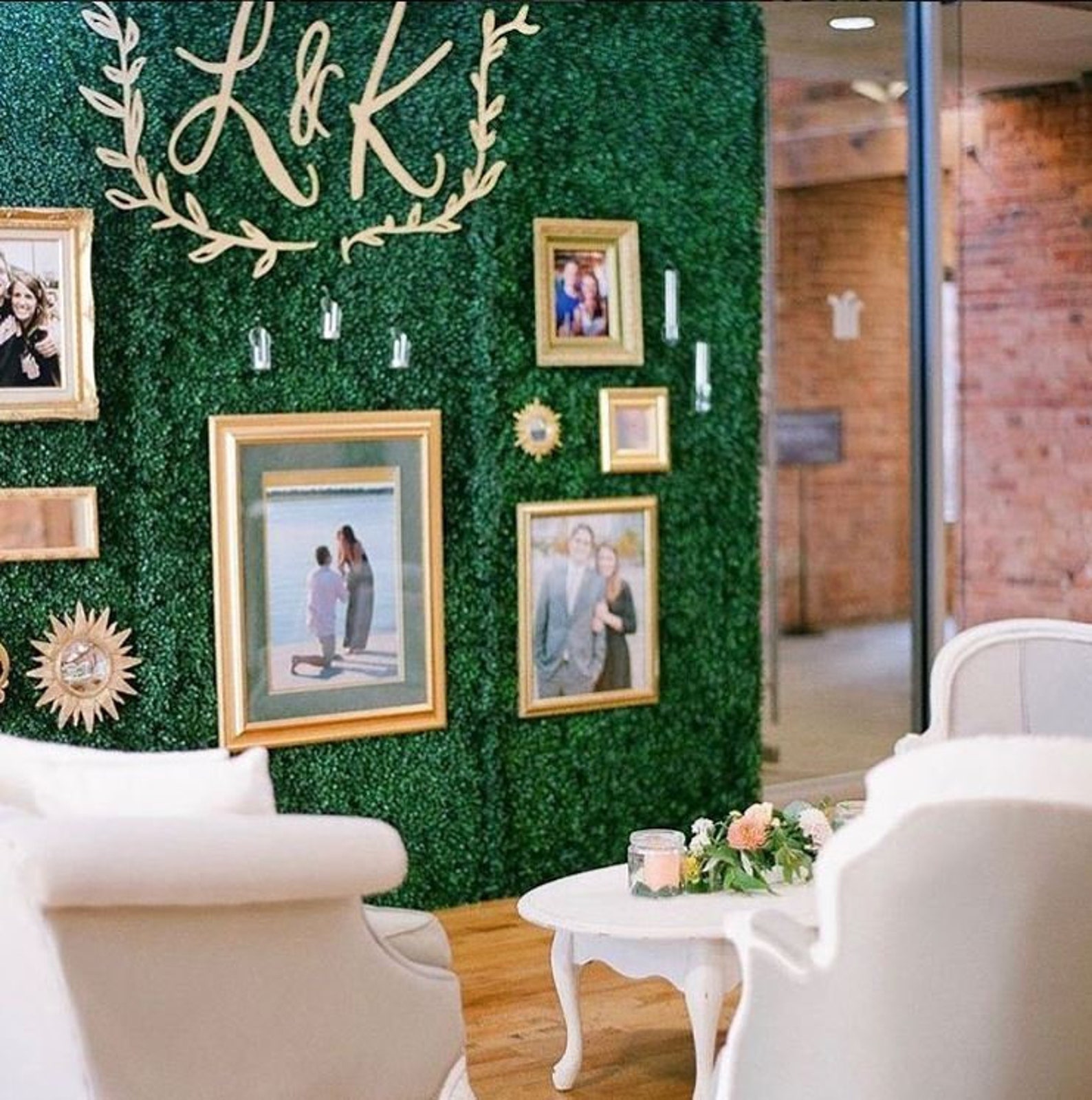 Large Wall and Hedge Signs for Weddings With Bride Groom Names | Etsy