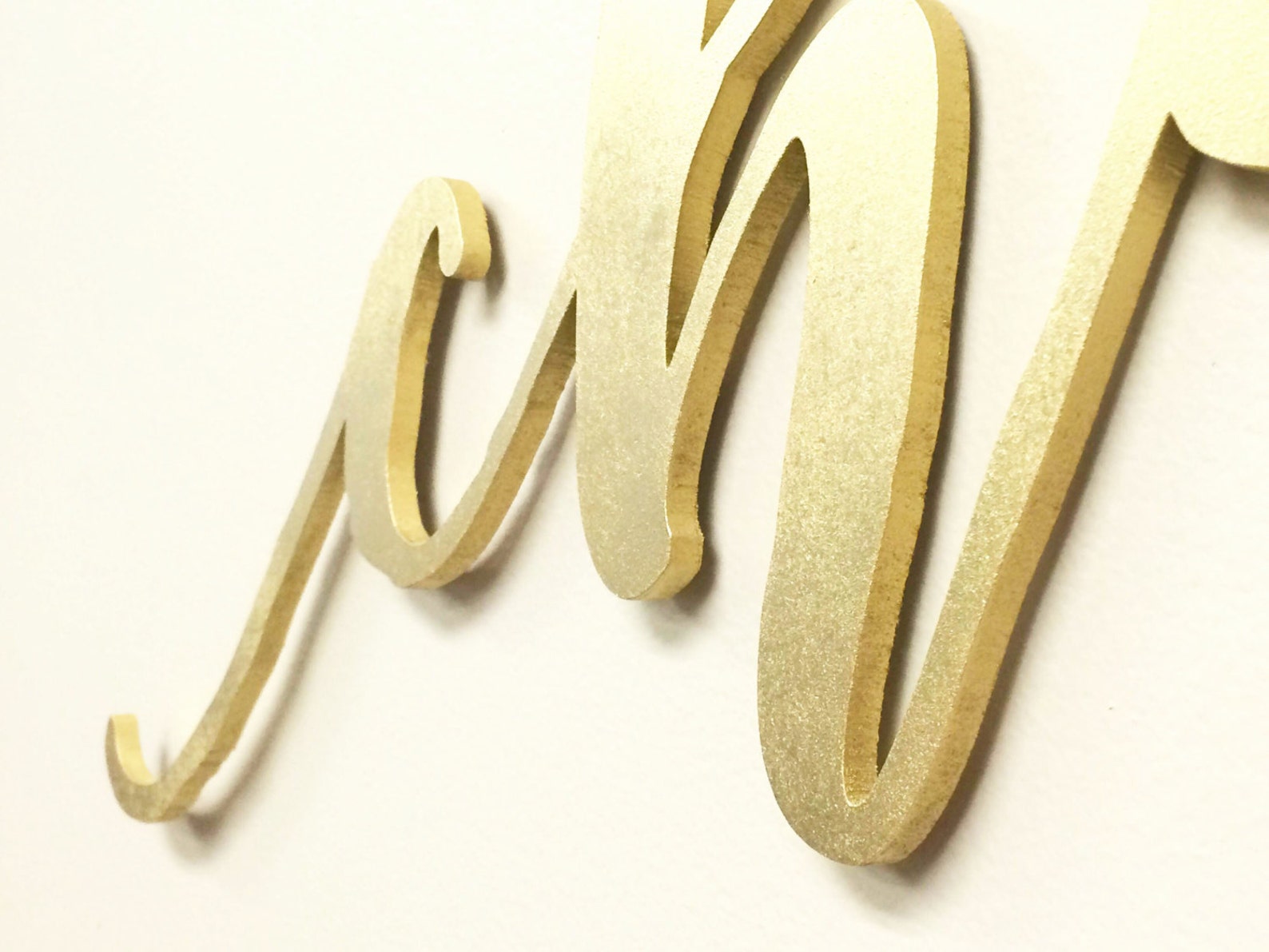 Large Laser Cut Cheers Sign, Calligraphy Word Wall Sign, Gold, Silver ...