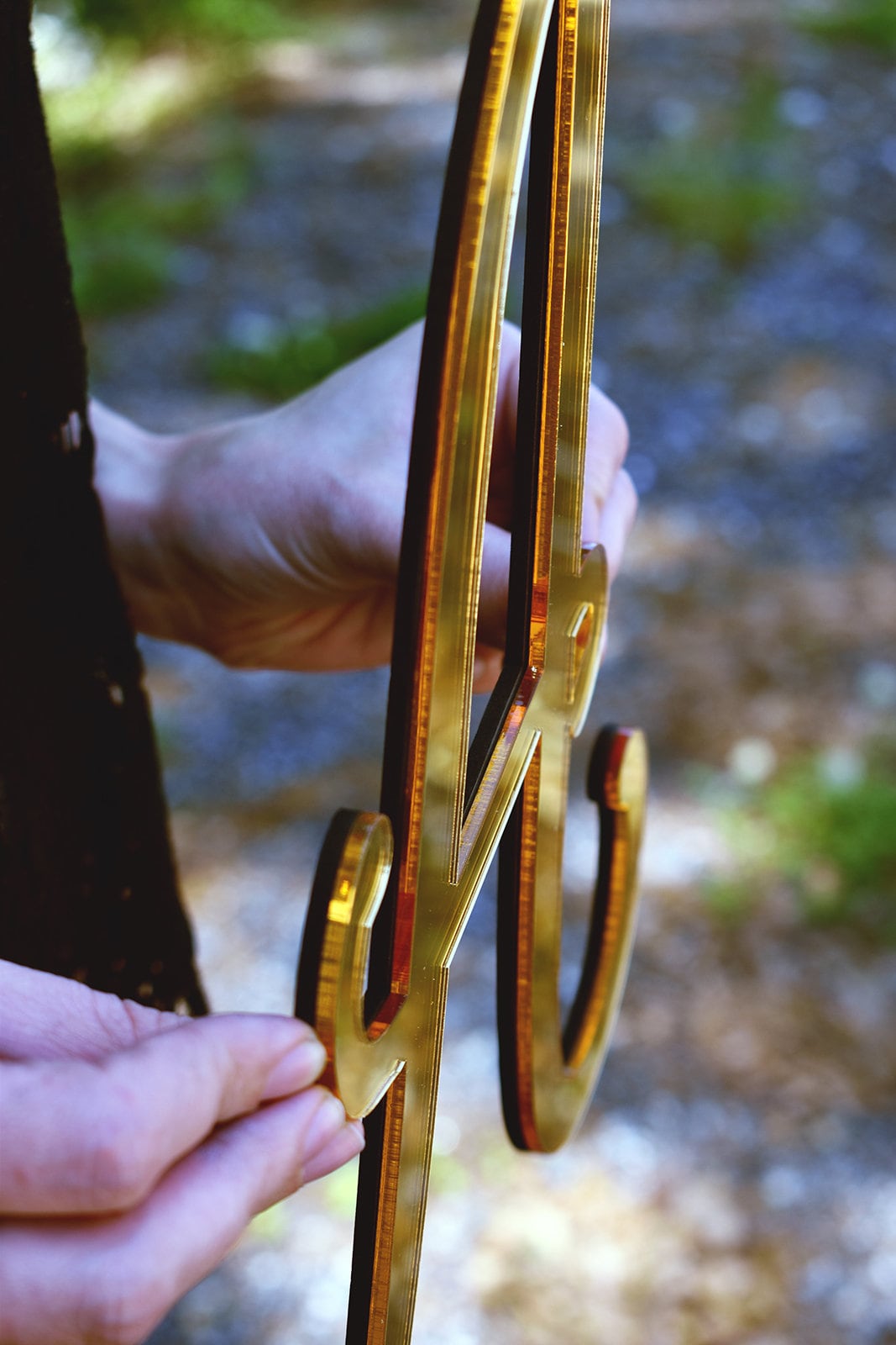 Monogram Calligraphy Wall Letters Gold or Silver Mirror - Etsy