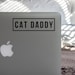 Meow Vinyl Decal, Cat Meow Decal, Cat Lover Gift, Cat Decal, Vinyl Cat ...