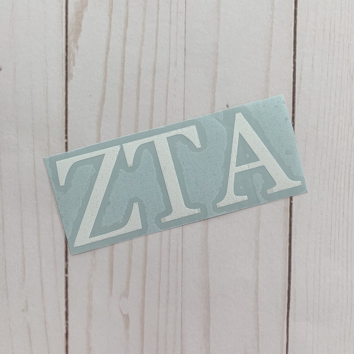Zeta Tau Alpha Decal ZTA Zeta Decal ZTA Laptop Sticker - Etsy