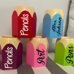 Pencil Holder, Teacher Gift, Teacher Appreciation Week , Pen Holder ...