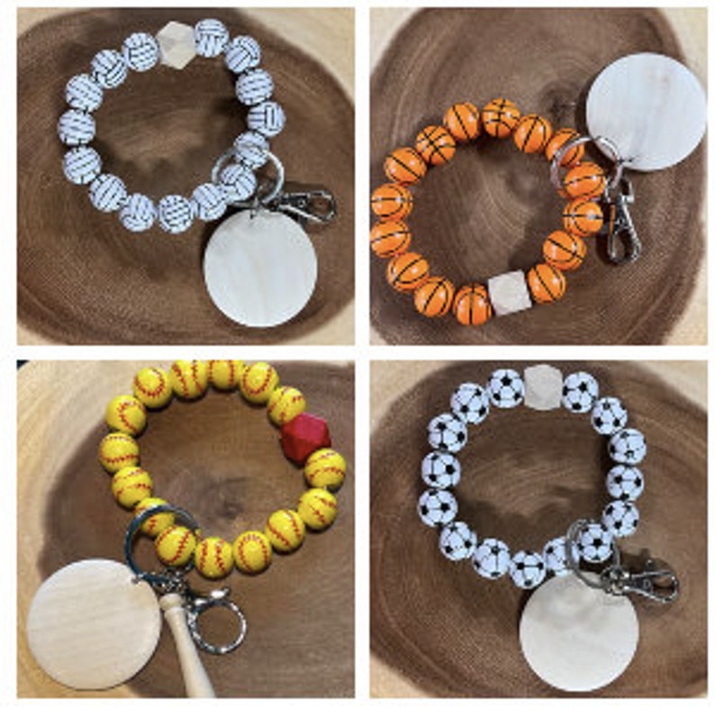 Softball Mom Softball Mom Keychain Softball Mom Bracelet - Etsy