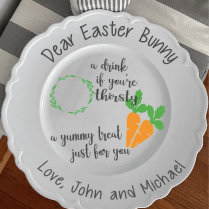Easter Plate - Etsy