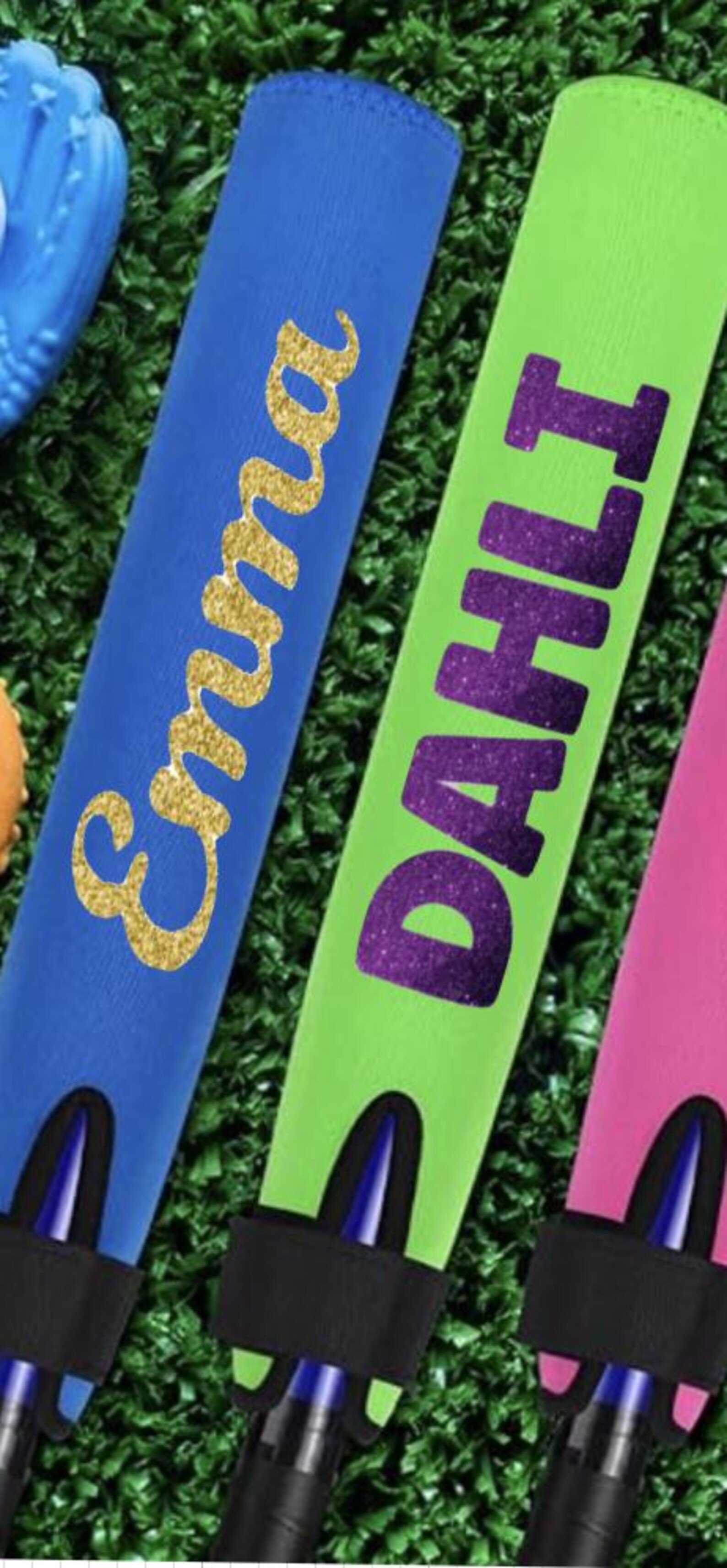 Personalized Bat Sleeve, Custom Bat Cover, Baseball Bat Cover, Softball ...