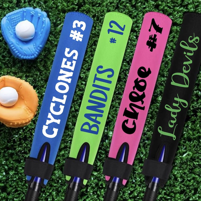 Custom Baseball Bat Cover - Etsy