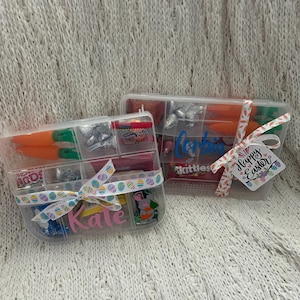 Personalized Snack Box, Personalized Kids Tackle Box. Halloween Gift ...