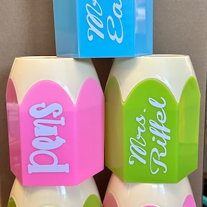 Pencil Holder, Teacher Gift, Teacher Appreciation Week , Pen Holder ...