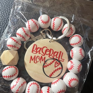 Baseball Mom, Baseball Mom Gift, Team Mom Gifts, Baseball Bracelet ...
