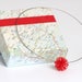Red Sphere Necklace With Stainless Steel Cable Choker, 3D Printed ...