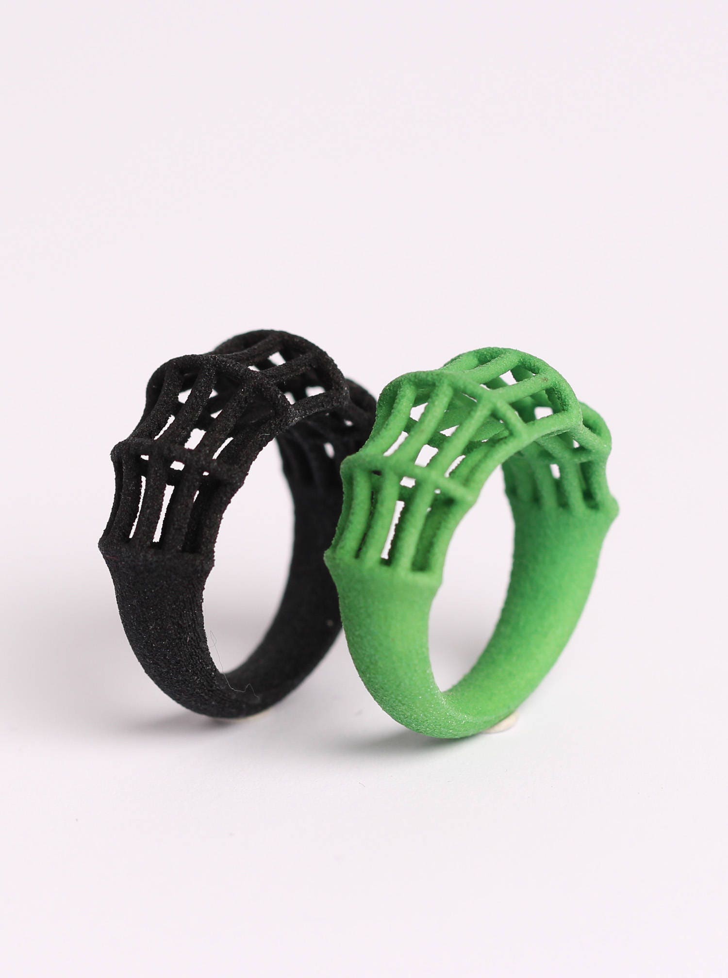 Bamboo Ring Green Geometric Ring Structural Ring Green Gift - Etsy