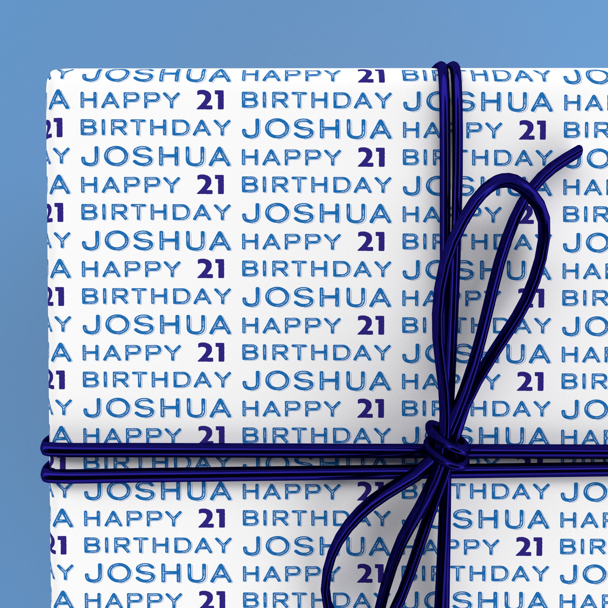 Personalised 18th Birthday Gift Wrap - Personalised 18 Today Wrapping ...