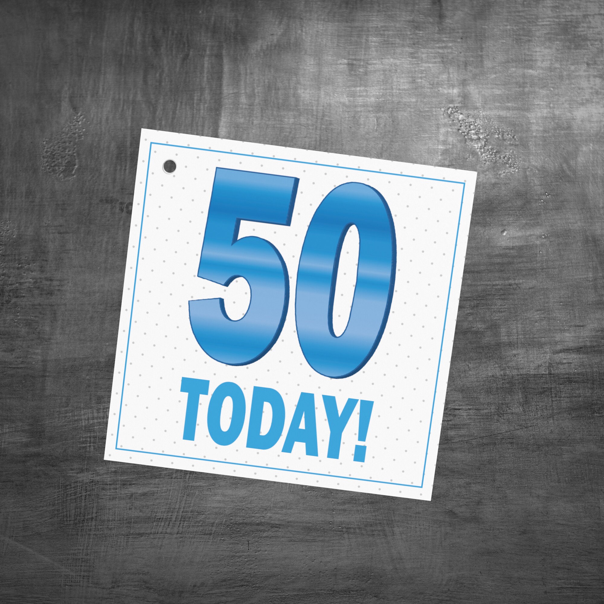 50 Today Gift Tags 50 Birthday Gift Tags Fun Birthday Gift - Etsy UK