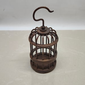 Bronze Chirping Insect Cage/grasshopper Cage/cricket Cage,handcrafted ...
