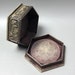 Chinese Handmade Tibetan Silver Double Sided Ink Box，ink Cartridge ...