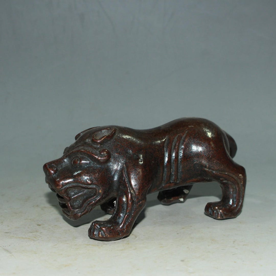 Chinese Collection of Hand Carved Copper Animal Statue Ornaments, Rare ...